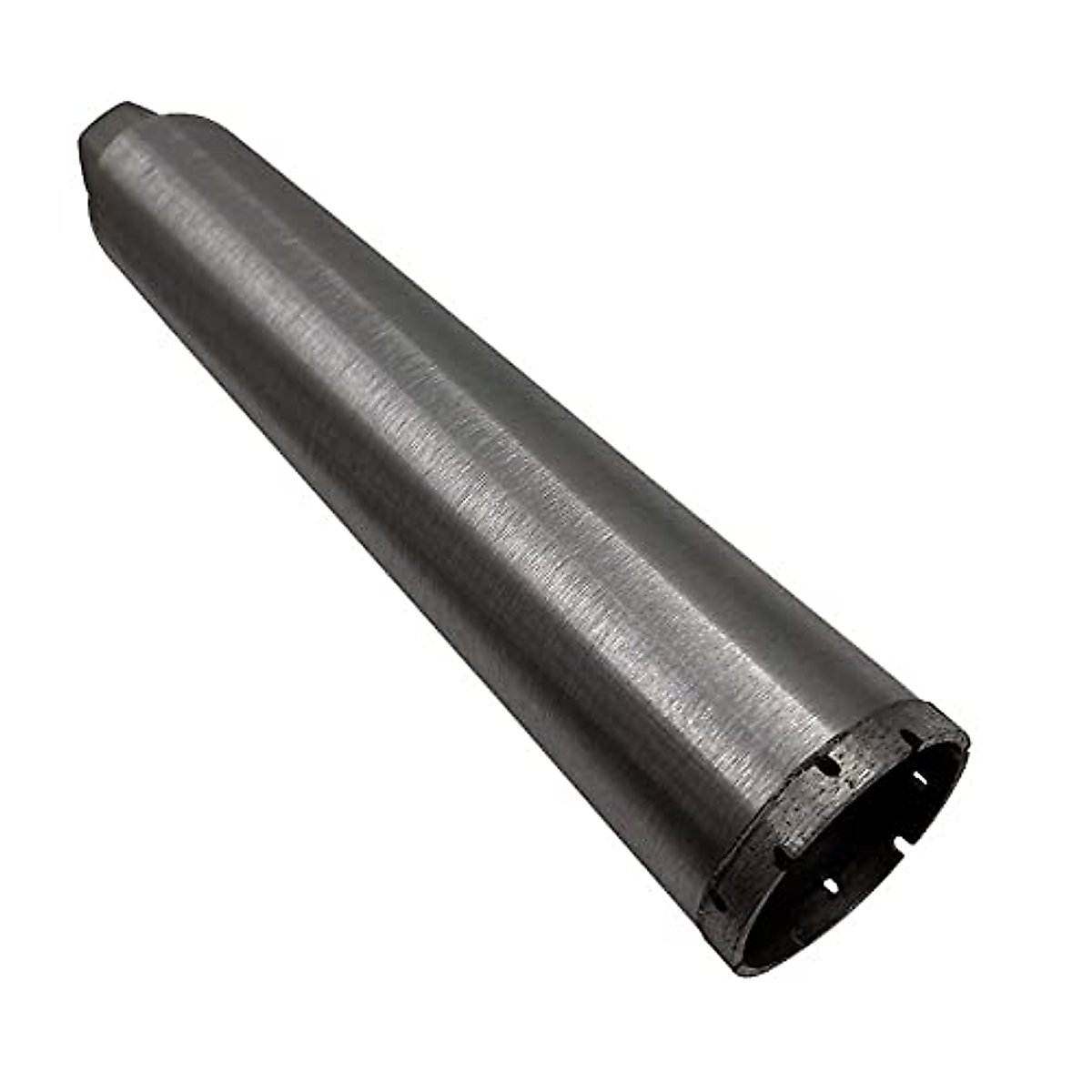2-1/2" Crown Wet Core Bit for Precast Concrete and Wired Mesh, 10mm Segment Height, 14" Drilling Depth, Wet Only, 1-1/4"-7 Arbor