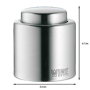 WMF Wine Bottle Stopper Clever & More Cromargan® Stainless Steel Polished