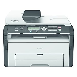Ricoh Aficio SP 204SN Monochrome Multifunction Laser Printer with Color Photo Scanner and Copier (Windows Only)