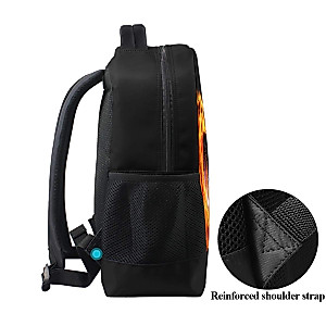 ALAZA Dragon Fire Casual Backpack Waterproof Travel Daypack Children School Bag