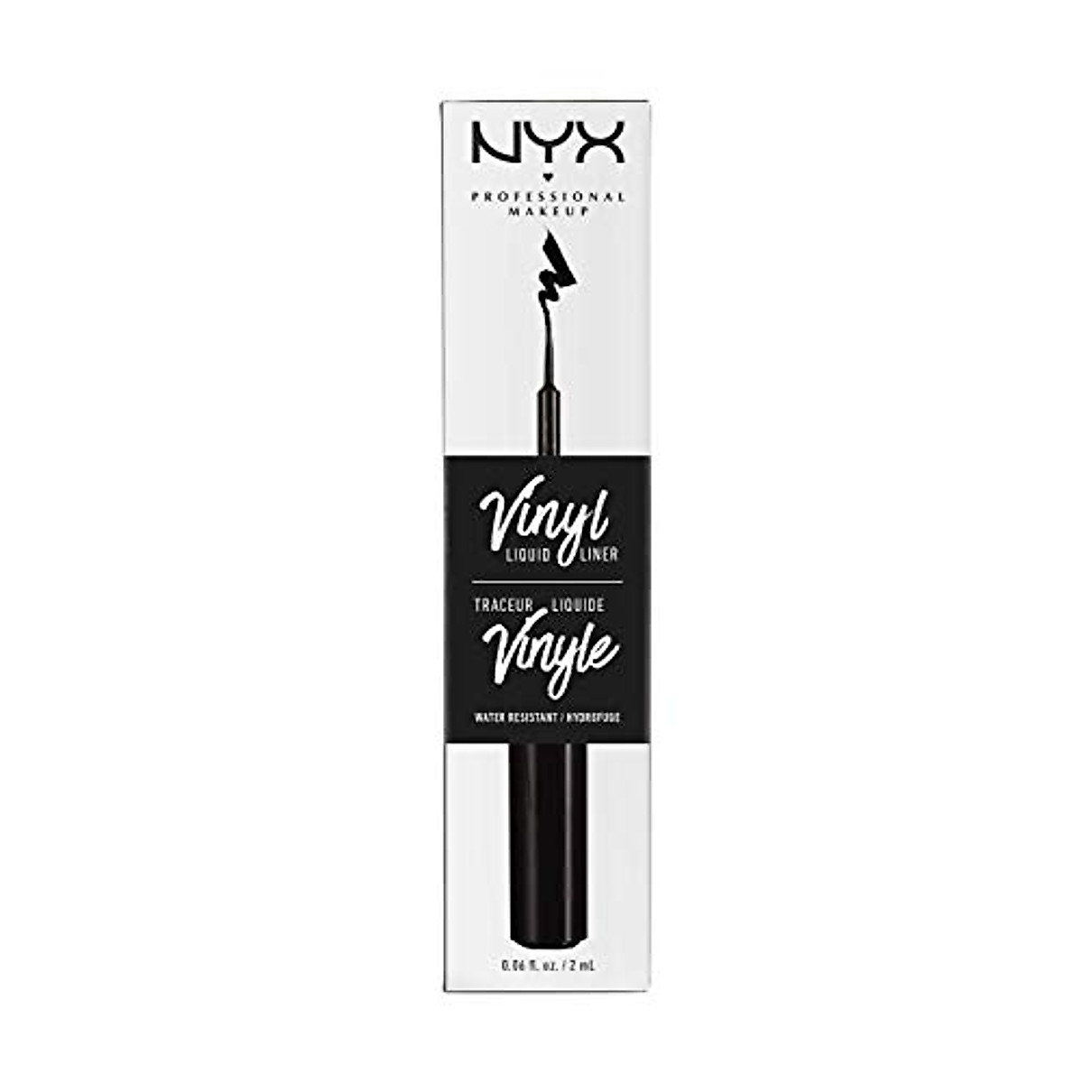 NYX PROFESSIONAL MAKEUP Vinyl Liquid Liner, Black