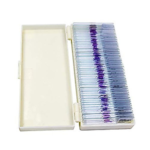 50-Set Prepared Microscope Slides Histology for Medical School Education Study