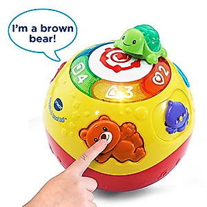 VTech Wiggle and Crawl Ball,Multicolor