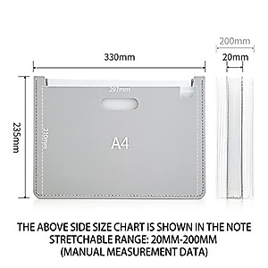 ZQS Magazine File Holder, Desk Organizer File Folder for Office Organization and Storage, Sturdy Plastic Binder Organizer, 13 Vertical Compartmente，Desktop Accessories for Home and Office Storage