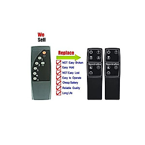HCDZ Replacement Remote Control for Twin-Star International 28EF031SRP 32EF031GRP 33EF031GRP 33EF031SRP 26EF031SRP 28EF031GRP Electric Fireplace Stove Heater