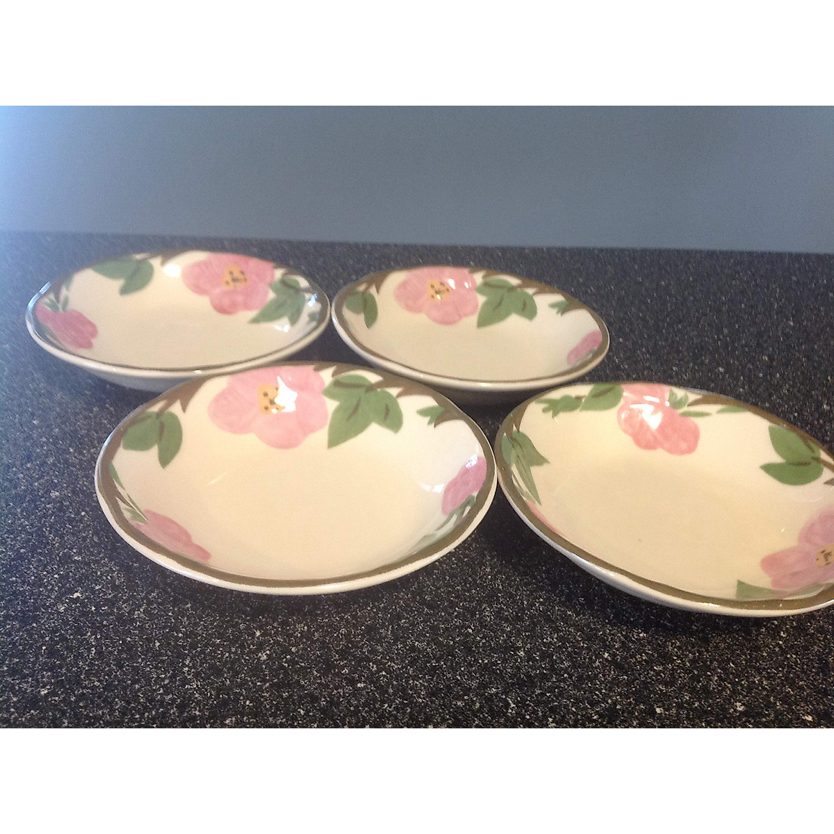 Franciscan Desert Rose 5 1/8" Dessert / Fruit Bowls - Set/4