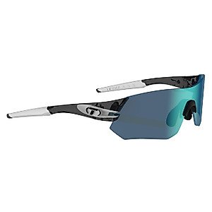 Tifosi Optics Tsali Sunglasses (Crystal Smoke/White, Clarion Blue/AC Red/Clear)