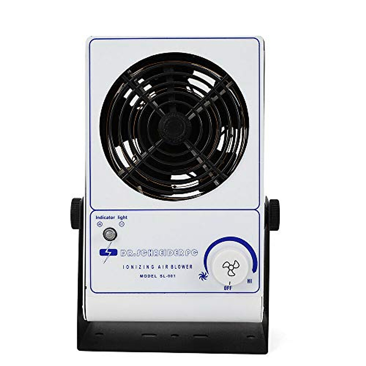 Ionizing Air Blower Fan Ion Anti-Static Elimination Ionizer Commercial Machine Eliminator 45~110CFM 0.25A 3kg 110V/60Hz