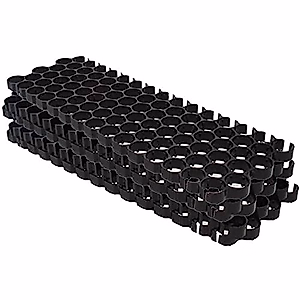 Heyiarbeit 5Pcs 6x15 Cell Spacer 18650 Lithium Battery Plastic Holder Bracket for DIY Battery Pack 18.5mm Hole Dia