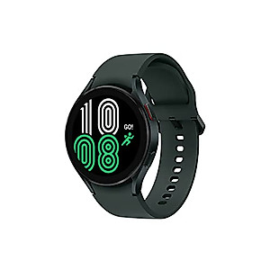 SAMSUNG Galaxy Watch 4, 44mm Smartwatch with ECG Monitor Tracker for Health Fitness Running Sleep Cycles GPS Fall Detection LTE US Version, Green (Renewed)