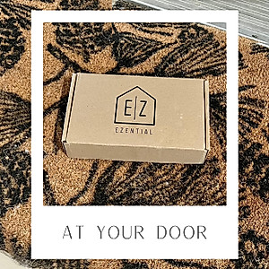 EZENTIAL Key Holder Wall Mount, Self Adhesive Key Hooks, Mail Organizer and Key Rack for Wall, Small Key Hanger for Wall Decorative, Stick on Key Rack, Adhesive Entryway Key Holder