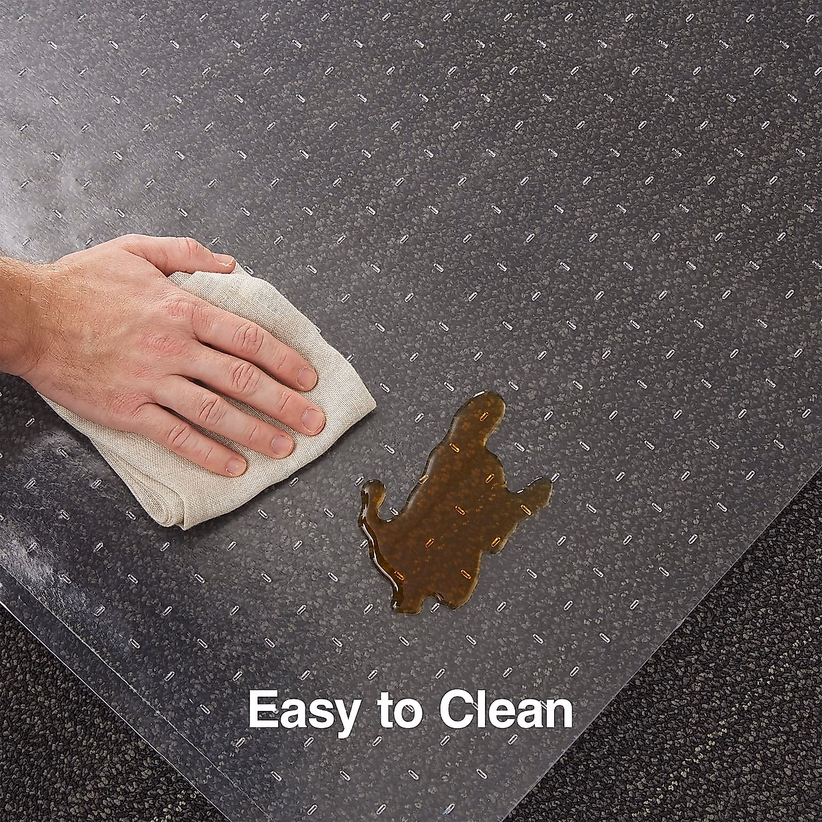 Staples 1690446 Chairmat for Low Pile Carpets 36X48 No Lip