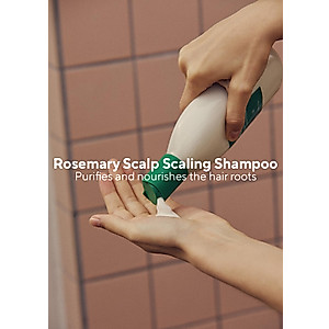 AROMATICA Rosemary Hair Thickening Conditioner 13.53oz/400ml, Vegan Hair Conditioner for damaged hair and dry hair - Moisturizing Conditioner For Men and Women