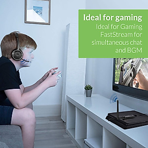 Avantree DG60 Long Range USB Bluetooth 5.0 Audio Adapter for PC PS4 Mac Laptop, Superior Sound Wireless Audio Dongle, aptX Low Latency Transmitter for Headphones Speakers, 164FT/50M