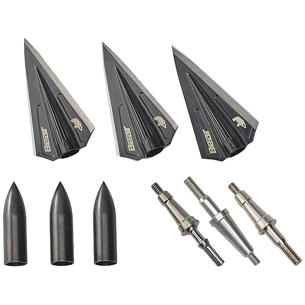 Bear Archery RazorHead VWS Single Bevel Kit BT175SB