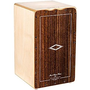 Meinl Percussion Artisan Edition Cajon with Internal Strings for Snare Effect, Baltic Birch/Brown Eucalyptus — Made in Spain — Tango Line, 2-Year Warranty (AETLBE)