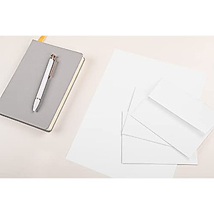 Crane's Lettra 100% Cotton Paper 600gsm/220lb, 100 Qty, 4.25x5.5 (A2), Fluorescent White