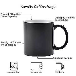 Funny Coffee Mug, Gag Gifts, Barry Wood Mug, Funny Rude Mug, Message Appears as it Heats, Perfect Novelty Gag Gift, Office Joke