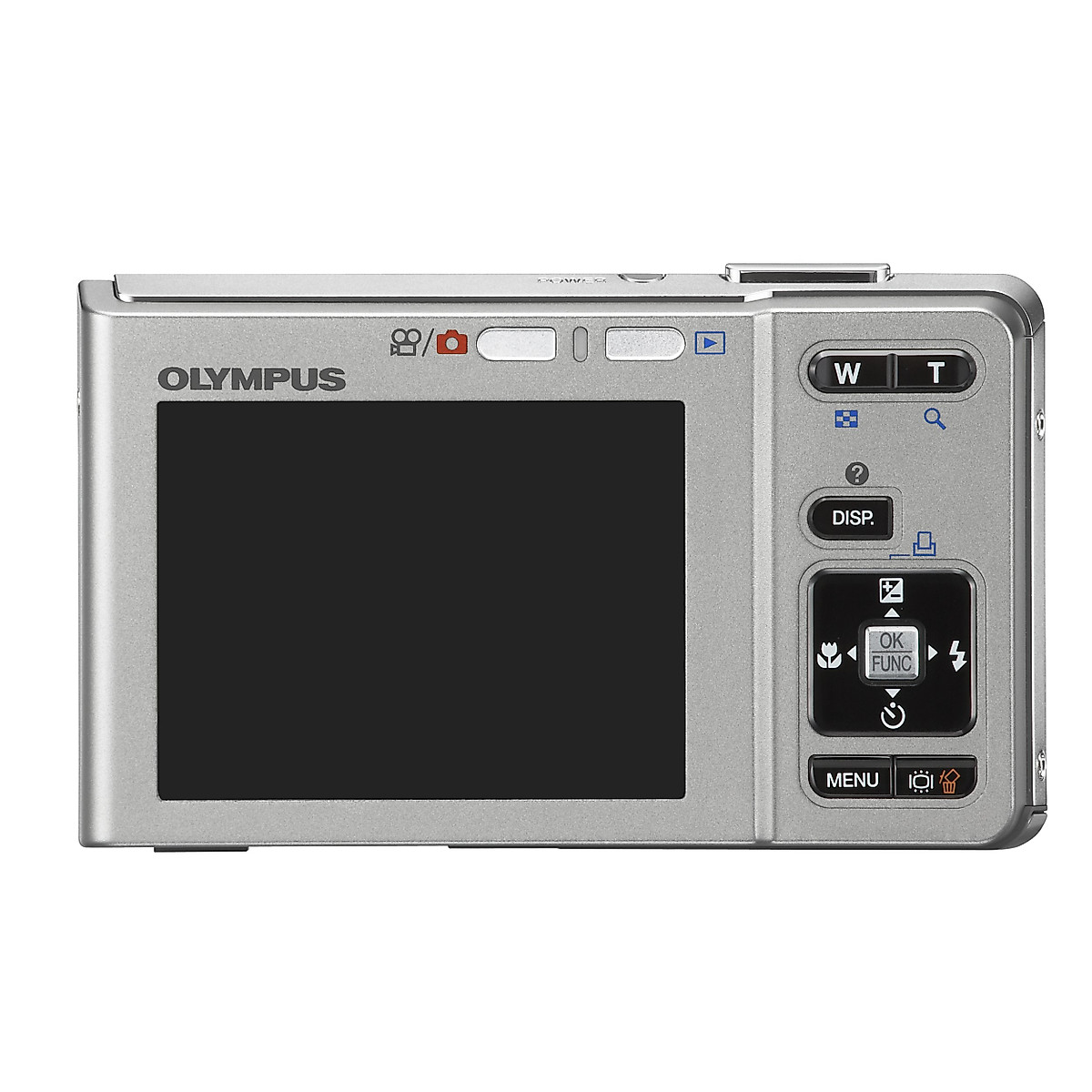 OM SYSTEM OLYMPUS FE360 8MP Digital Camera with 3x Optical Dual Zoom (Silver)