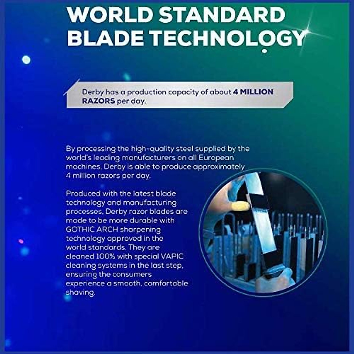 Derby Extra Double Edge Razor Blades, 100 Count