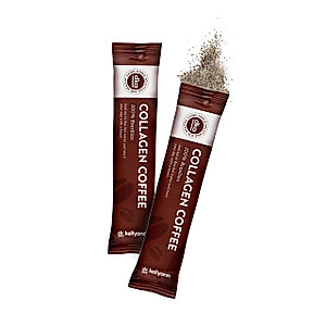 Dr. Kellyann Grass-Fed Collagen Instant Coffee (15 Packets) - Keto & Paleo Friendly - Sugar free, Dairy free, Grain Free - Brazilian Slimming Collagen Coffee-to-Go