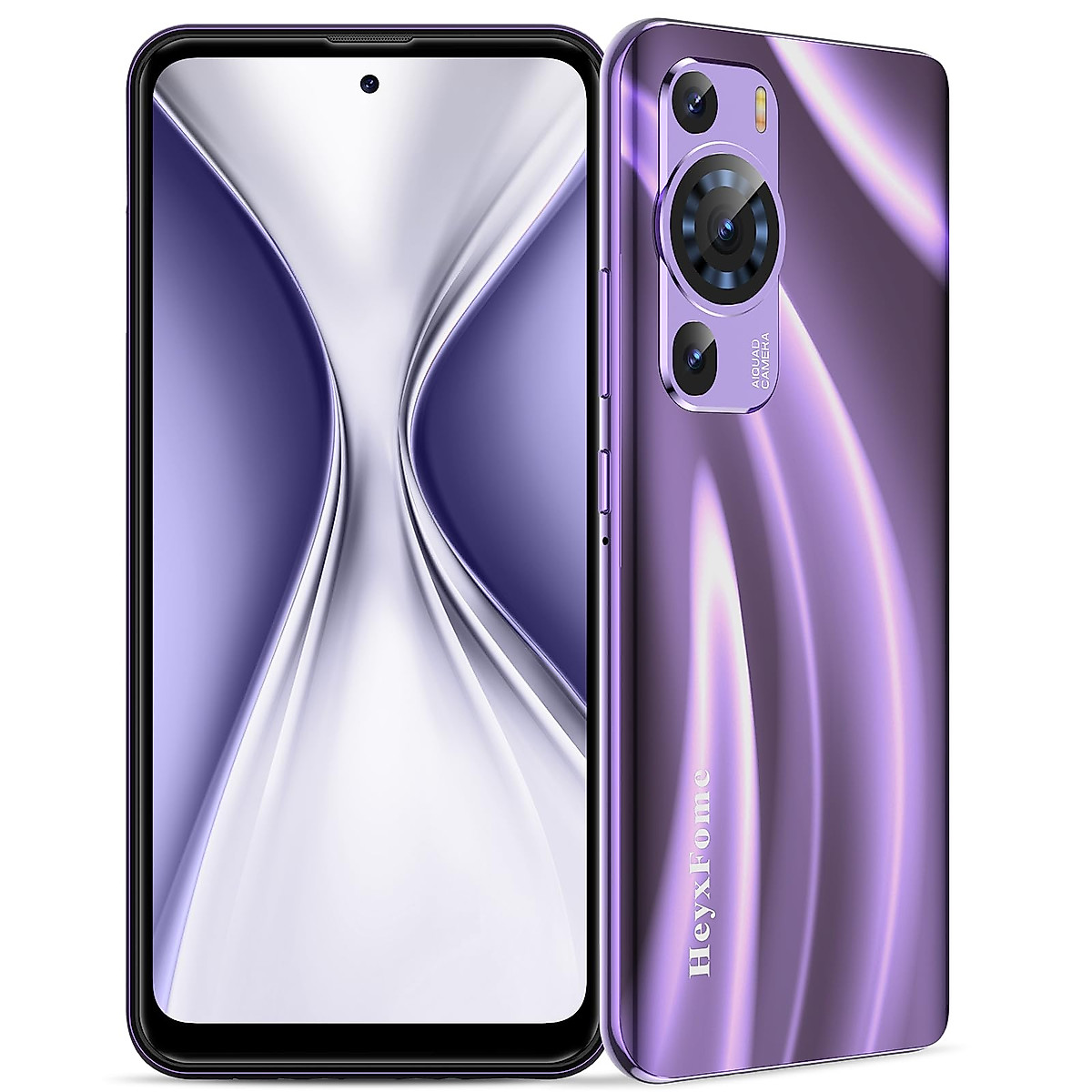 HeyxFome X2 2025 6.5” HD+ Screen GSM Unlocked Cell Phone 4G Mobile Phones 4000mAh Android 12 Smart Phone 16MP RAM 3GB Smartphone Face ID Dual SIM (Only for T-Mobile USA Market) (Purple)