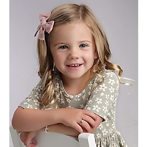 Sterling Silver Girls Cultured Pearl Twisted Band Baby Ring for Toddlers, Little Girls, and Baby Photo Prop (Size 2)