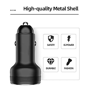 Warp Charge 30W 65W Car Charger Supervooc for Oneplus 11 10 9 Pro 9R 8T 10T 8 7T Nord N20 N300 N10 N100 N200 5G Dash Charge Car Fast Charging One Plus 7 6T 6 Black