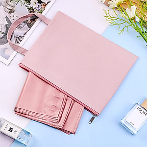 Adult Diaper Disposal,100 Pack Plastic Bags for Adult Diaper Disposal,Self-Adhesive Strips to Seal in Odours,Waterproof and Leak-Proof,Suitable for Elderly Nappy Care at Home and for Travel (Pink)