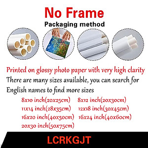 HAENJA 11x14 Nissan Skyline GTR R34 Urban Landscape For Beaches Posters Scenery Landscape Wall Art Modern Family Bedroom office Decor Poster Photo Paper Gift printUnframe-style 20x25cm