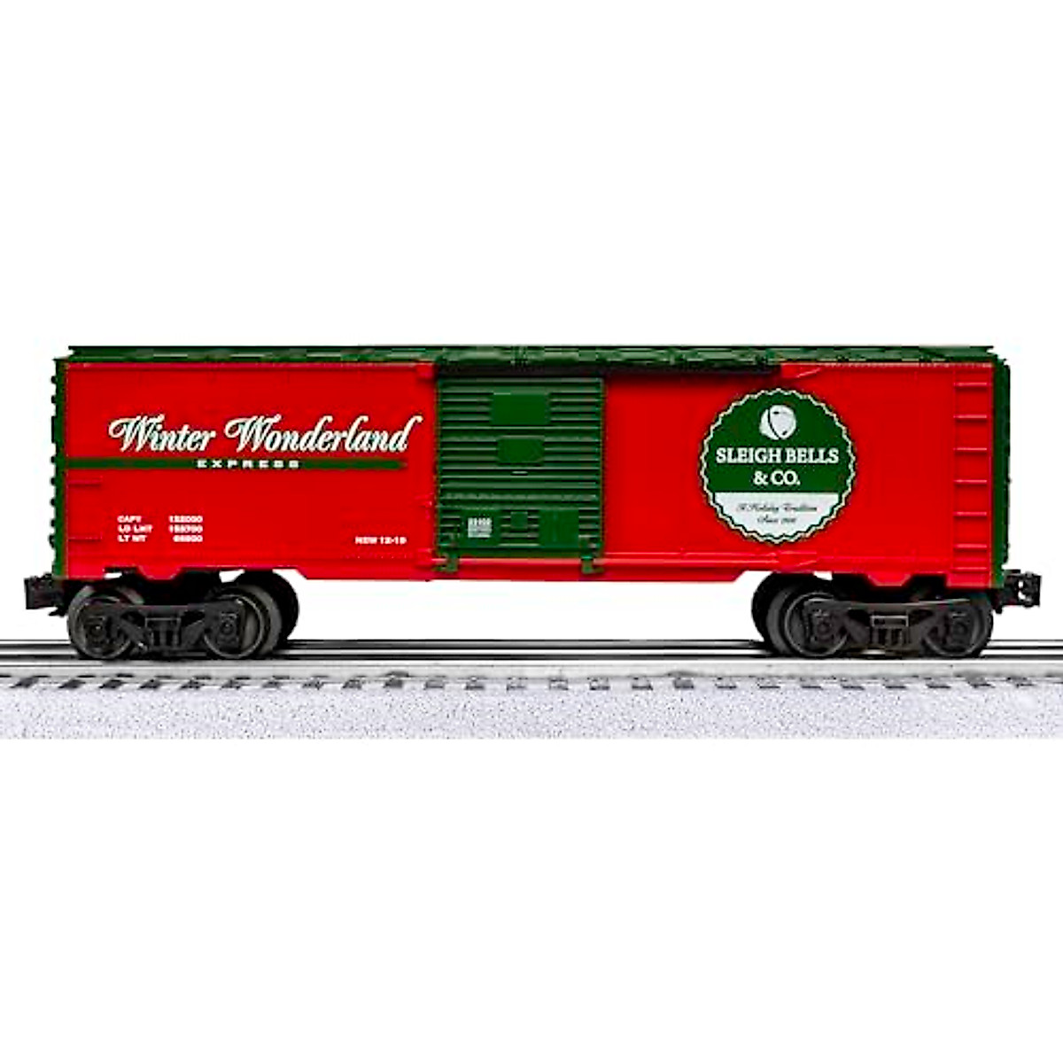Lionel Winter Wonderland LionChief 5.0 Electric O Gauge Train Set with Bluetooth & Remote One Color