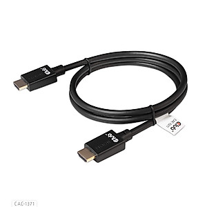 Club3D CAC-1371 Ultra High Speed HDMI 2.1 Certified 4K 120Hz 8K 60Hz M/M Cable 1m - 3.28ft