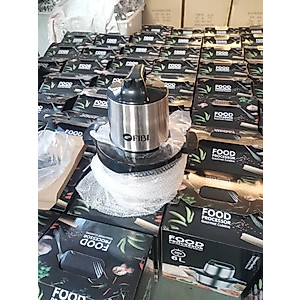 FIBI FOOD PROCESSOR - 1500W, Multi-Functional Food Chopper, Electric Meat Grinder and Yam Pounder,4 Sharp Blades,6Liters