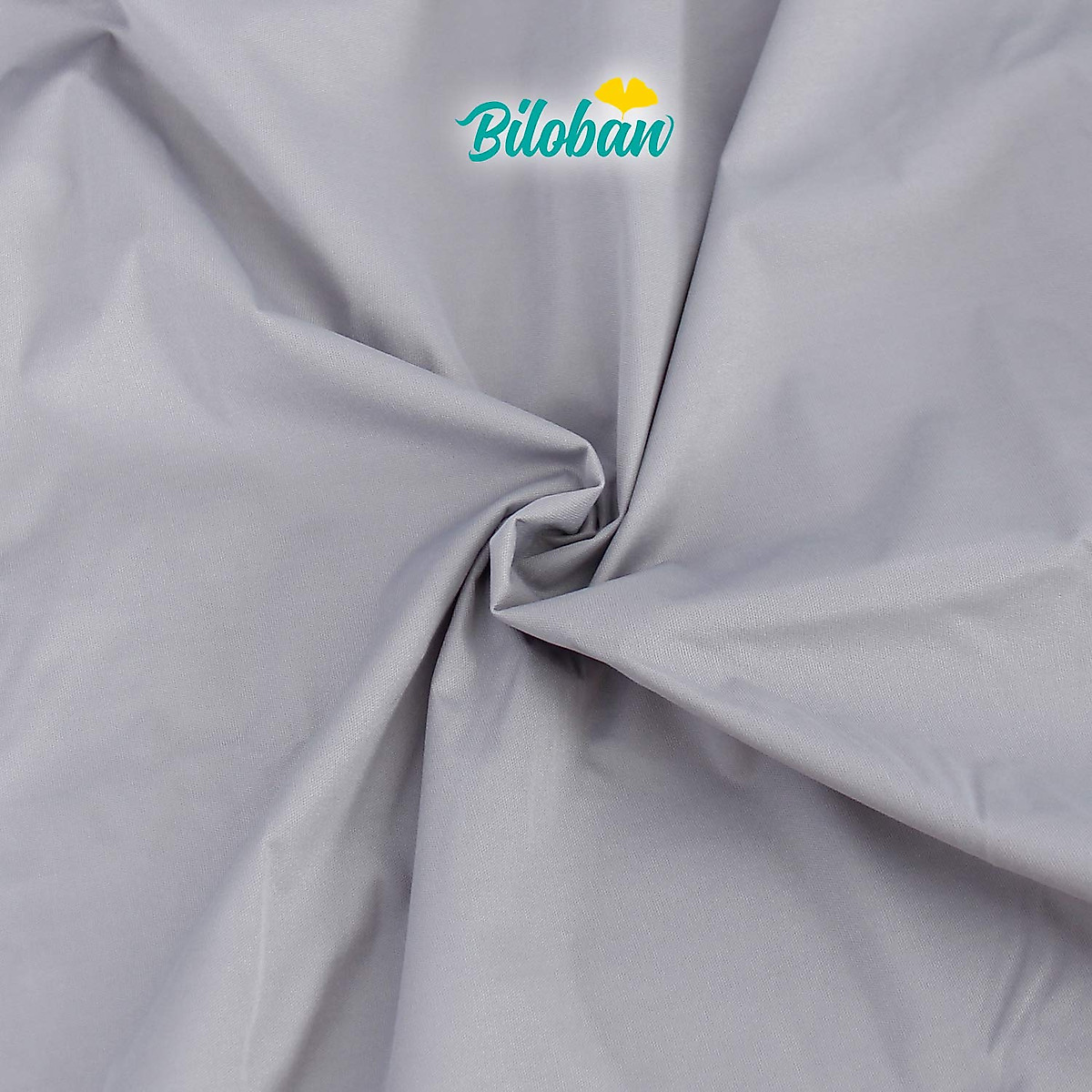 Biloban Reusable Diaper Pail Liner Bags 2 Pack for Ubbi Diaper Pail, Waterproof Larger Capacity & Washable Wet Bag for Dirty Diapers, Cloth Diaper, Laundry and Kitchen Garbage, Grey & White