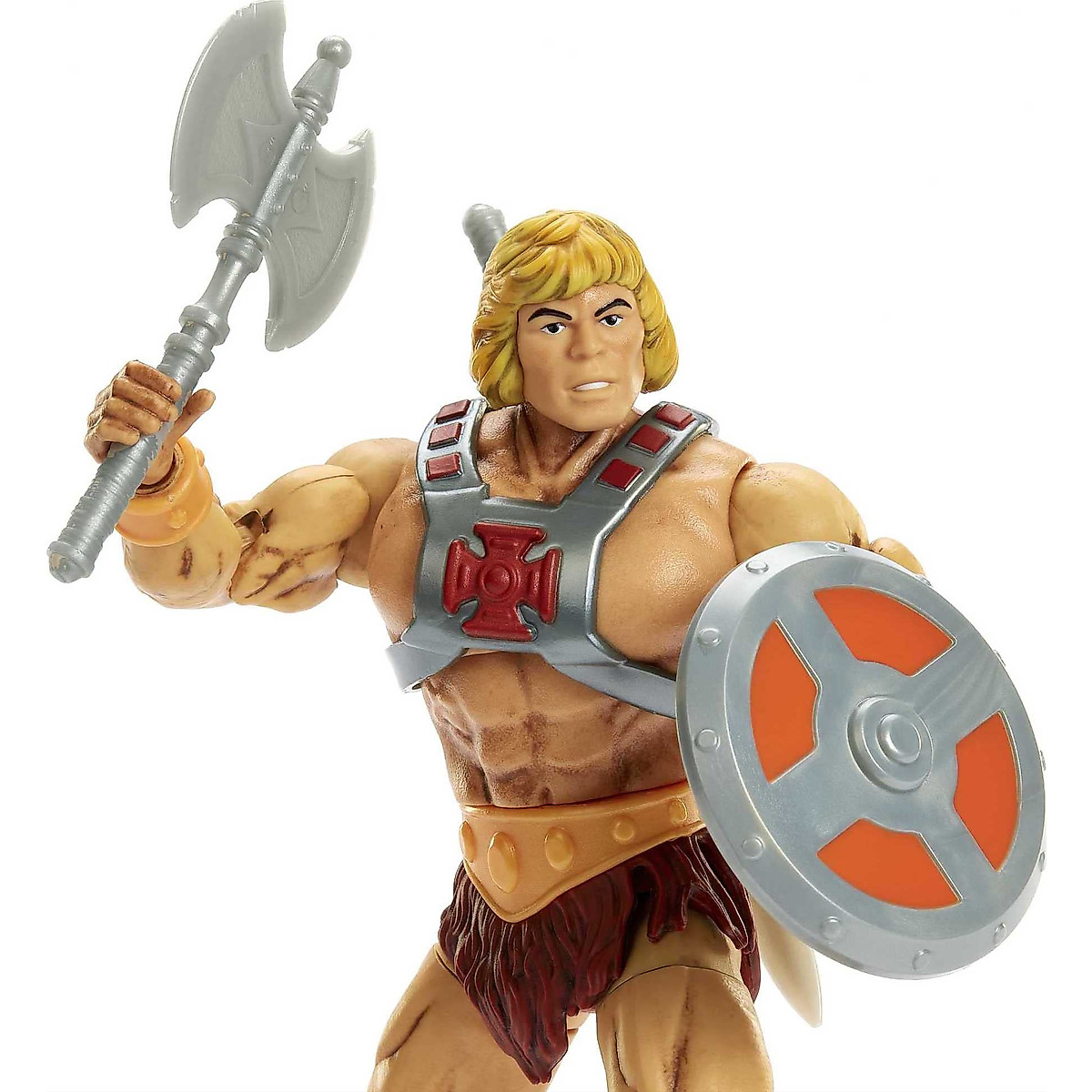 Masters of the Universe Masterverse He-Man Action Figure, 40th Anniversary Figure with Accessories, Motu Character Toy Collectible ​​​
