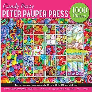 PETER PAUPER PRESS Candy Party 1000 Piece Jigsaw Puzzle
