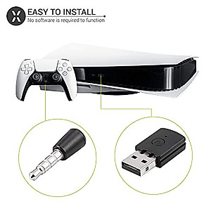 Olixar Wireless Bluetooth Headset Dongle for Sony Playstation 5 - Connect Wireless Headphones Or Earphones to Your PS5 (Instructions Included)