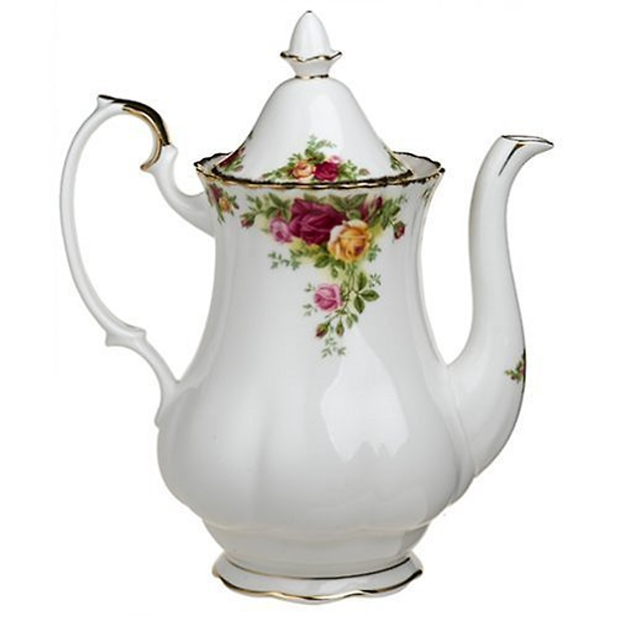 Royal Doulton Royal Albert Old Country Roses Large Coffee Pot, 42 oz, Multi