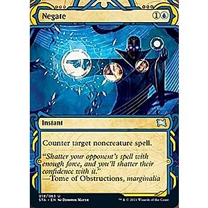 Magic: the Gathering - Negate (018) - Borderless - Foil - Strixhaven Mystical Archive