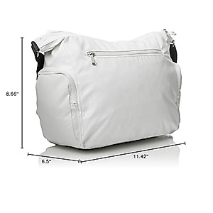 Kipling Gabbie S, Weiß (White Metallic)
