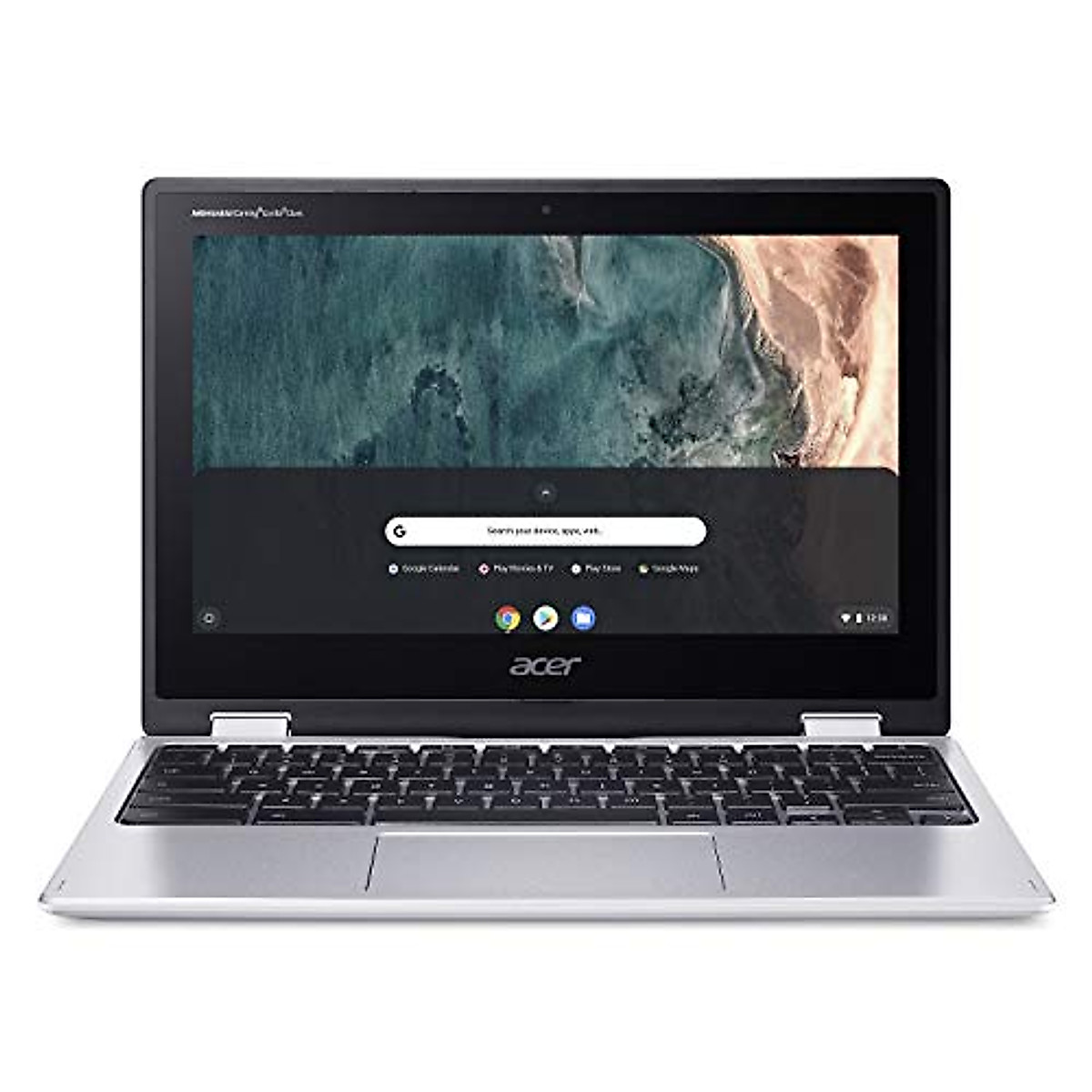 Acer Chromebook Spin 311 Convertible Laptop | Intel Celeron N4000 | 11.6" HD Touch Corning Gorilla Glass Display | 4GB LPDDR4 | 64GB eMMC | Intel 802.11ac Gigabit WiFi 5 | Chrome OS | CP311-2H-C7QD