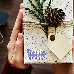 Muminglong 1.5 Inch Magic Inside Sticker,Thank You Sticker, Small Business, Handmade Sticker,Packaging Sticker, 500 PCS