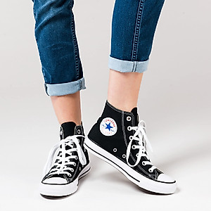 Converse Clothing & Apparel Chuck Taylor All Star High Top Kids Sneaker, Black, 2
