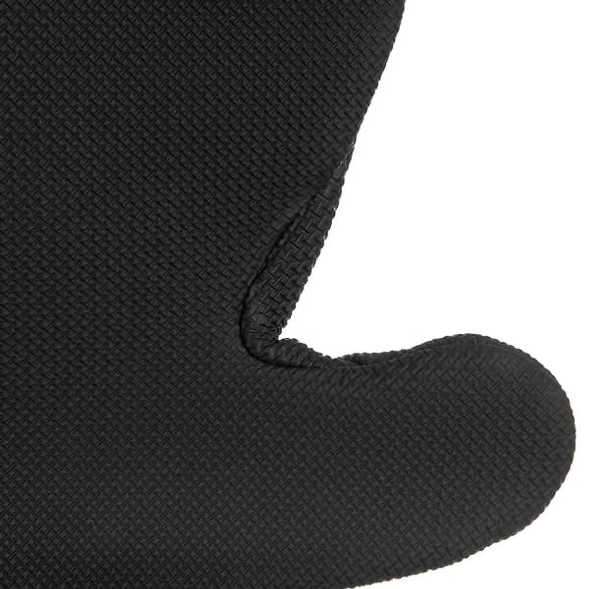 San Jamar Ultigrip Oven Mitt with Heat and Cold Protection for Cooking, Bakeries, Kitchens, And Restaurants, Neoprene, 17 Inches, Black, 1 Count