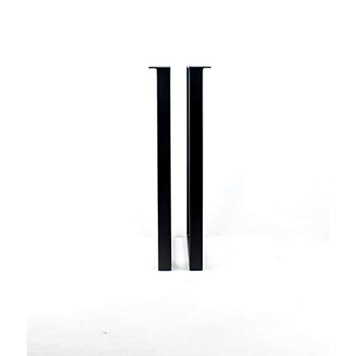 Powdercoated Tube Steel Bar Legs Set of Two-Choose Your Height and Width