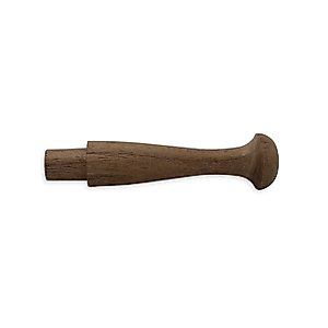 Balsam Point Workshop Walnut 3.5-Inch Premium Unfinished Wood Shaker Pegs with 5/8-Inch Tenon Sanded Smooth for Staining - Use for Crafting and Woodworking (10-Pack)