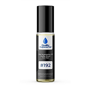Quality Fragrance Oils' Impression #192, Inspired by Guilty Black for Men (10ml Roll On)