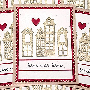 MirriSparkle Gold Touch Glitter Cardstock Paper from Cardstock Warehouse 8.5 x 11 inch- 16 PT/280gsm - 10 Sheets