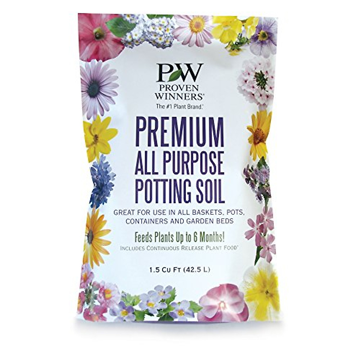 Premium All Purpose Potting Soil, 1.5 cu. ft. Bag