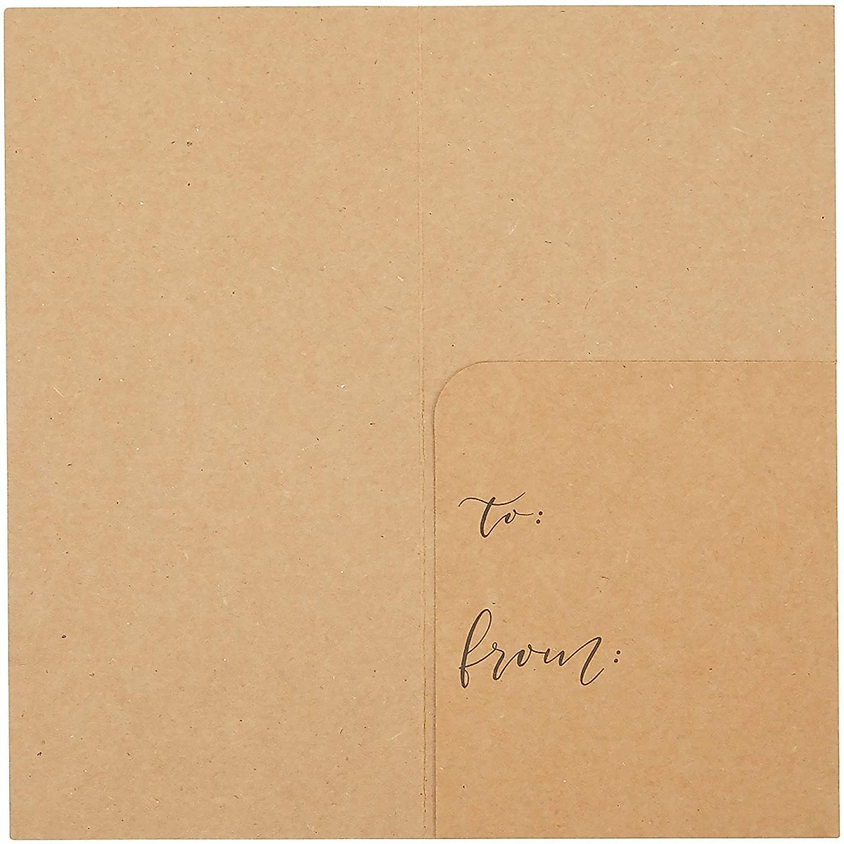 Pipilo Press 36 Pack Money Cards with Envelopes, A Gift for You Cards for Cash, Holiday's, Birthday's (Kraft Paper, 3.5 x 7.25 In)